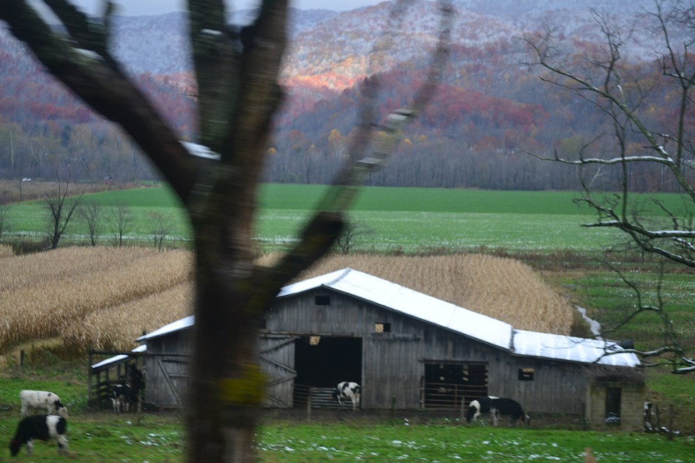 October Snow Barn Charm | these days of mine