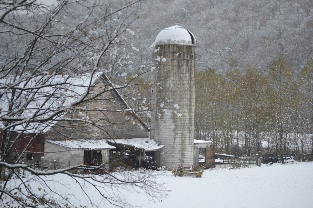 October Snow Barn Charm | these days of mine